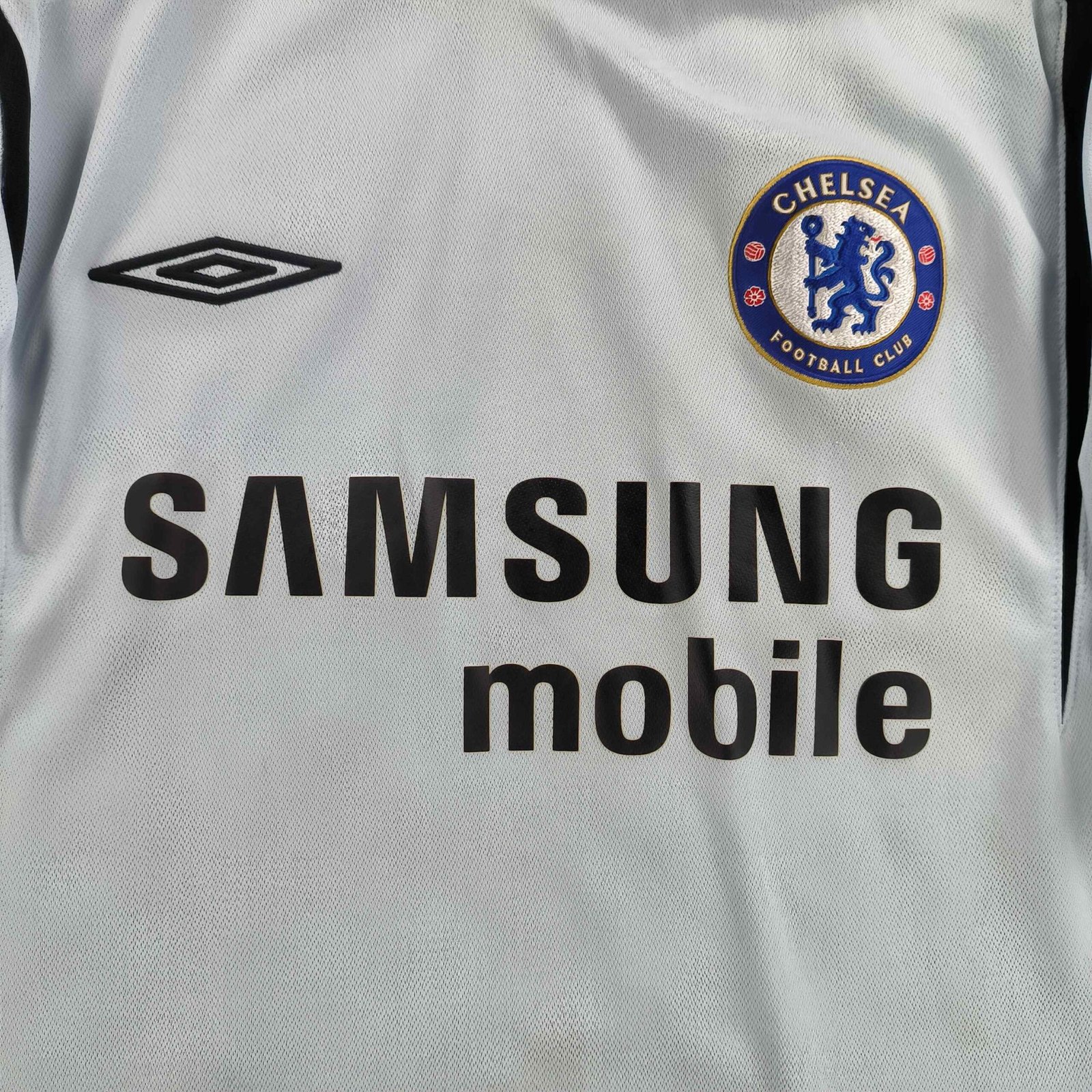 Chelsea 2005-06 Umbro vendég Didier Drogba foci mez L-es – Mezek.hu