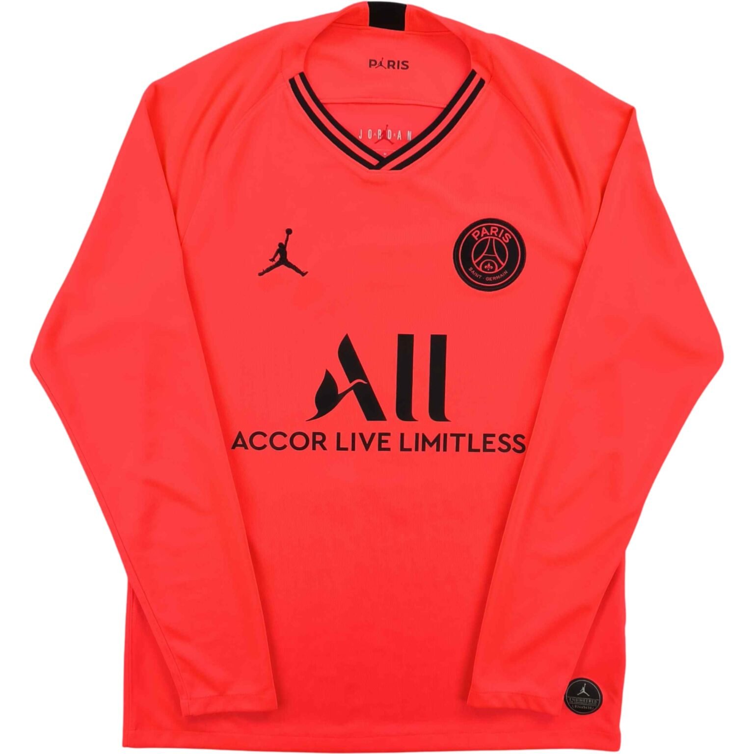 PSG Paris Saint-Germain 2019-20 Jordan vendég hosszú ujjú Neymar Jr ...