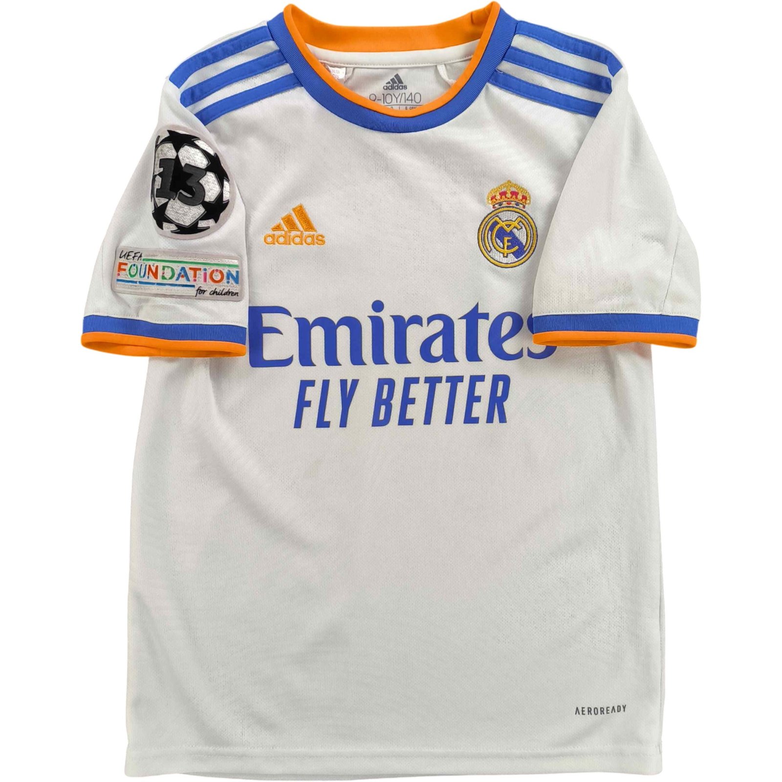 Real Madrid 2021-22 Adidas hazai BL foci mez gyerek 140-es – Mezek.hu